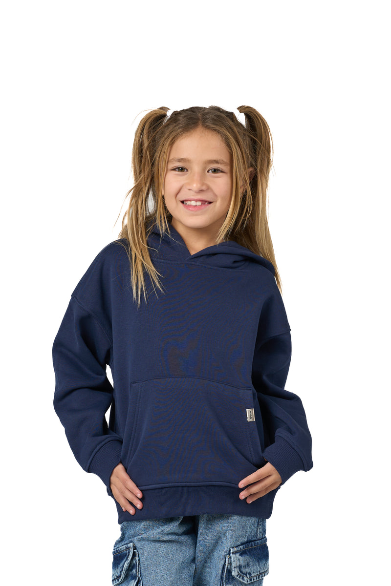 Navy Plain Hoodie for Kids – TOUCAN WEAR